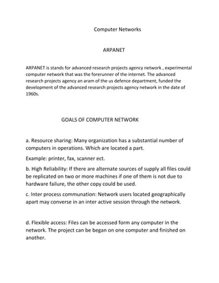Computer network | PDF