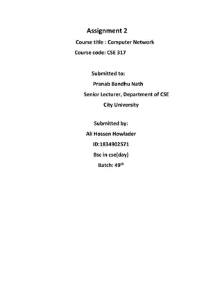 Computer network | PDF