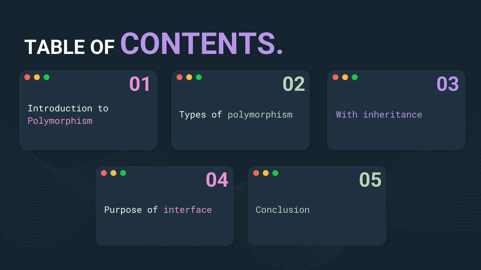 Polymorphismpptx Programming Languages Computing