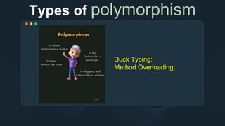 Polymorphism.pptx | Programming Languages | Computing