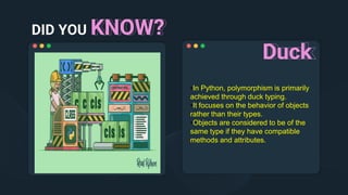 Polymorphism.pptx | Programming Languages | Computing