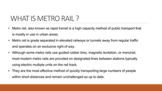 Metro Rail Policy, 2017 | PDF