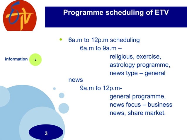 ETV Programme Schedule... | PPT