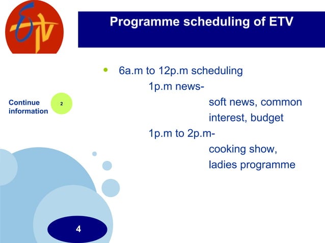 ETV Programme Schedule... | PPT
