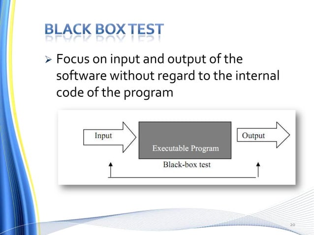 Black & White Box testing | PPTX | Operating Systems | Computer ...