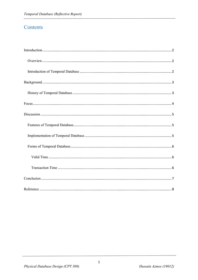 Temporal database | PDF