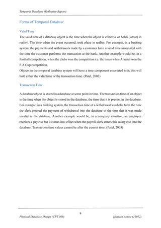 Temporal database | PDF