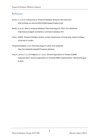 Temporal database | PDF