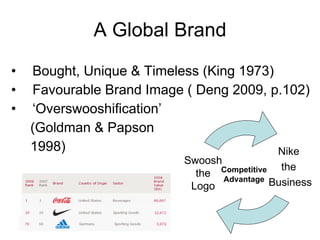 Nike Marketing Analysis | PPT
