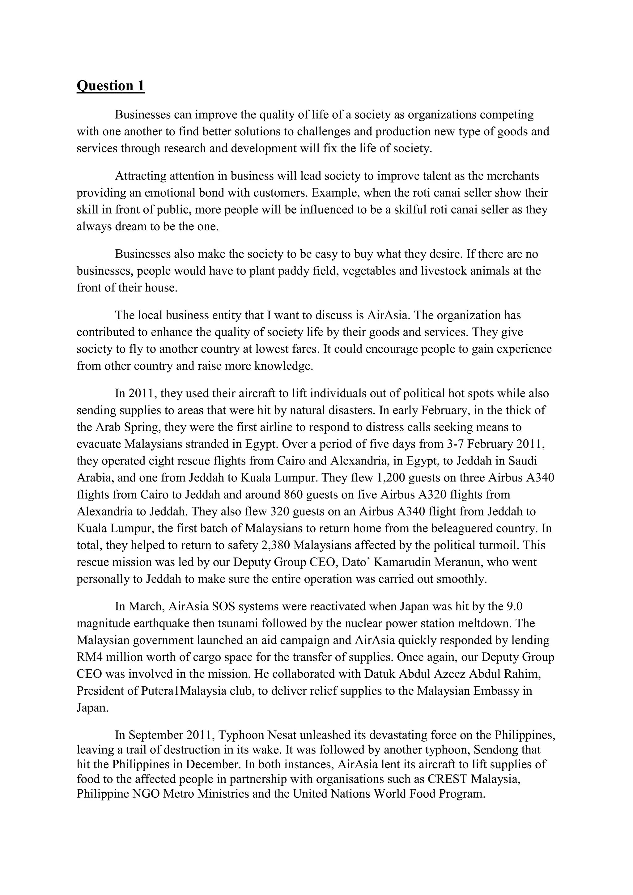 business management assignment sem1 | DOCX