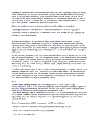 Welding Assignment | DOCX