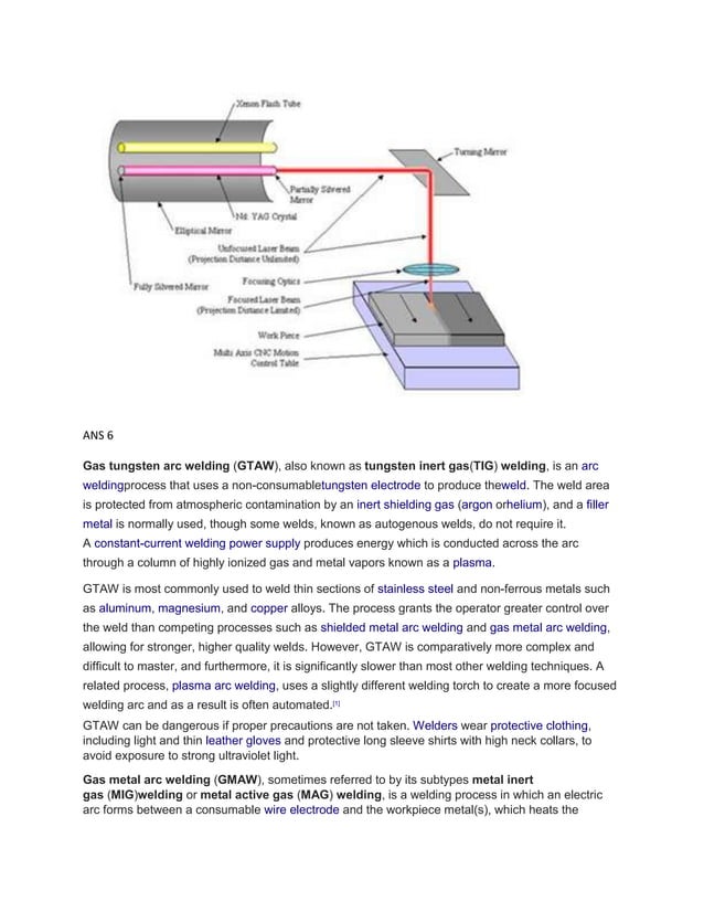 Welding Assignment | DOCX