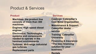 Case Study on Caterpillar Inc. (CAT) | PPTX
