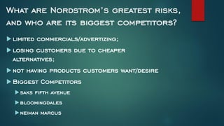 Nordstrom-Mini Case Study | PDF