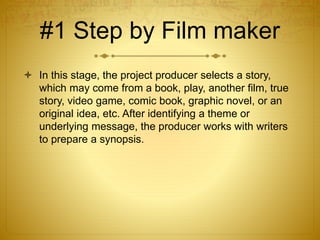 development stage in film | PPTX