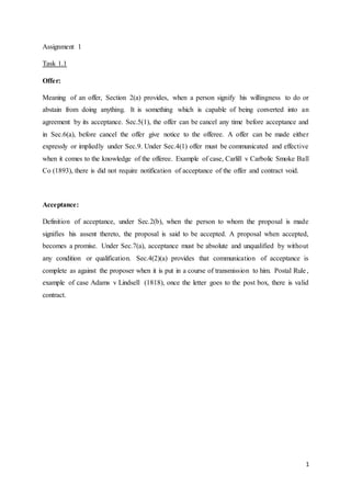 Assignment 1 | DOCX | Stocks and Bonds | Personal Investing