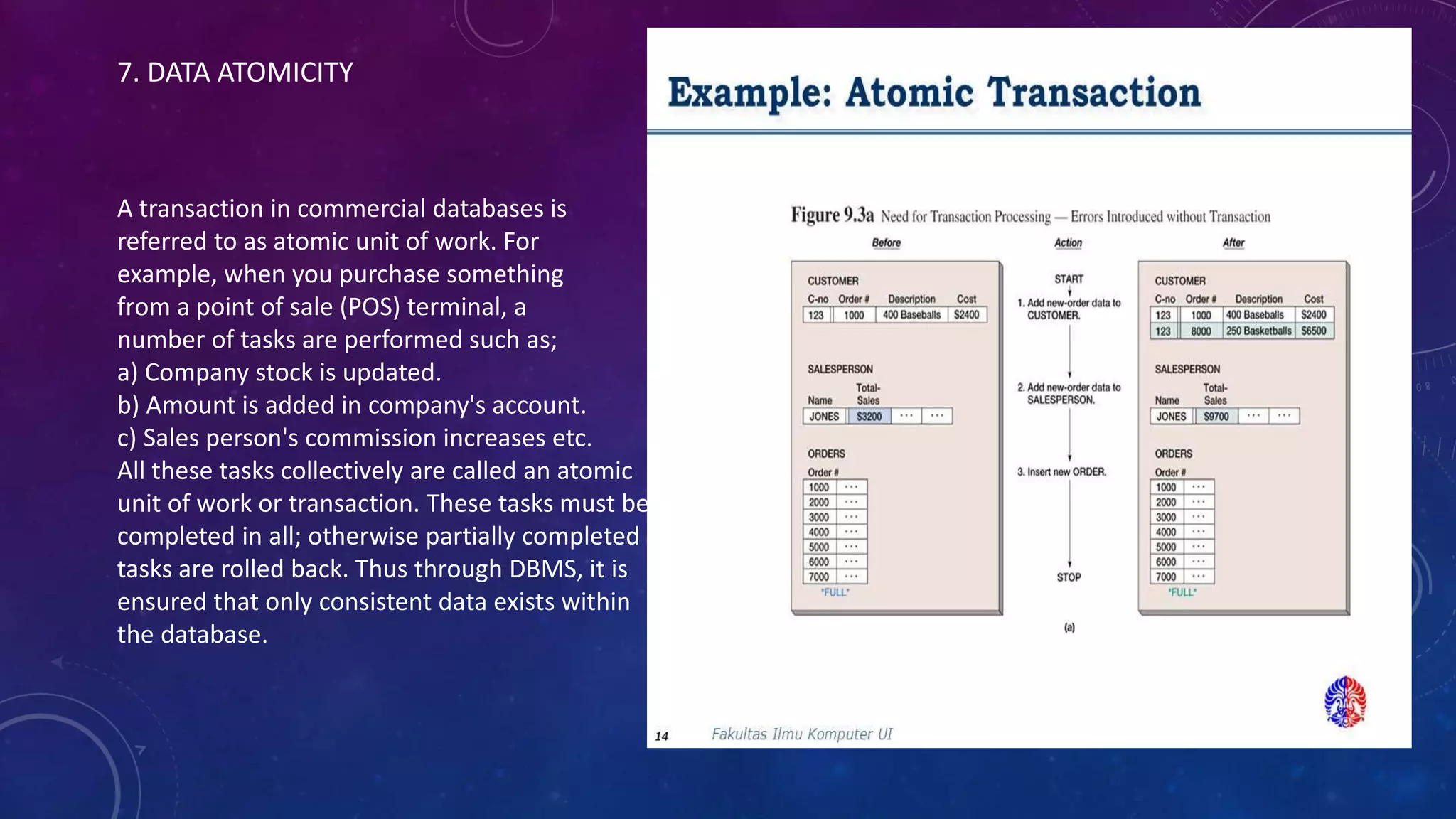 Components and Advantages of DBMS | PPTX