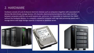 Components and Advantages of DBMS | PPTX