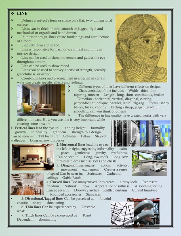 Interior Design principles and elements | PDF