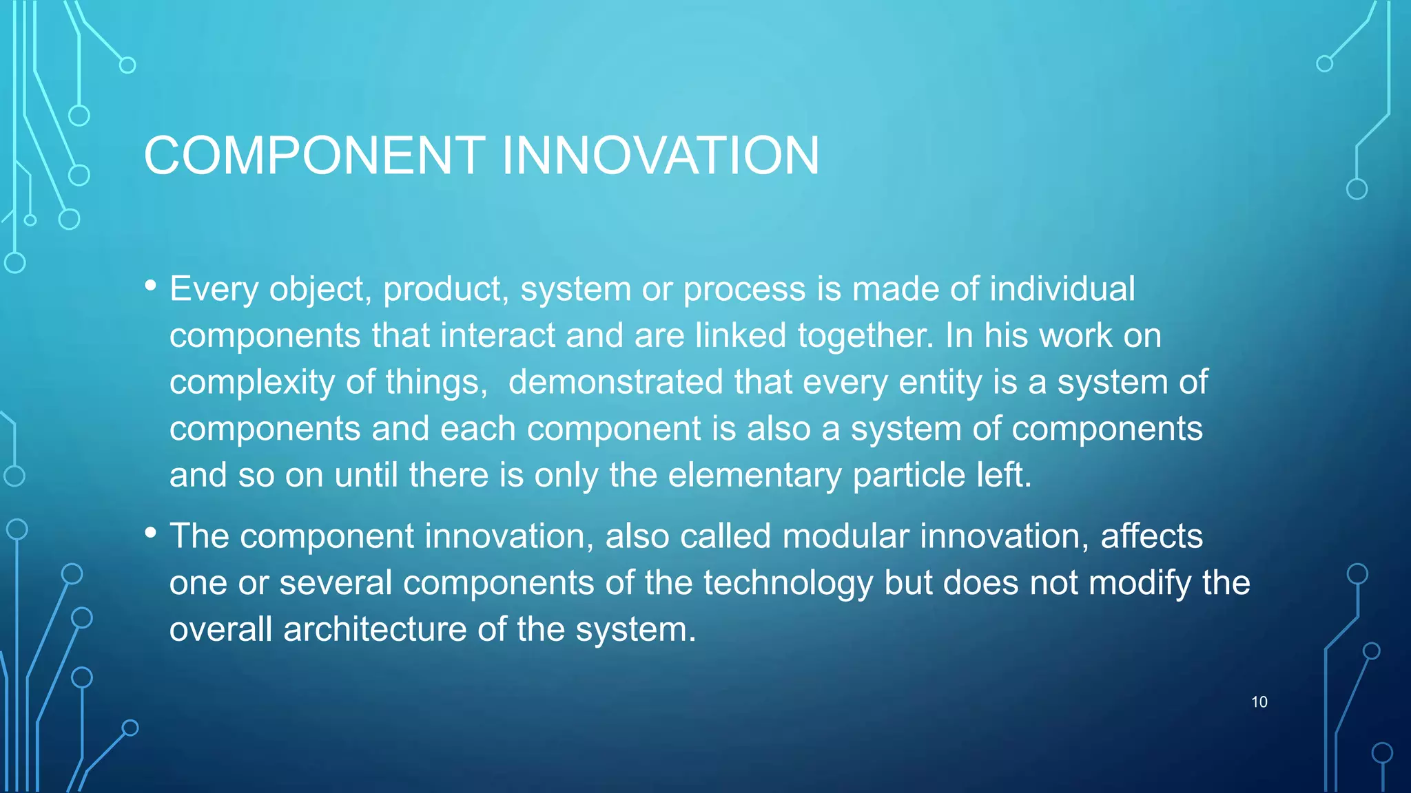 Types of Technological Innovation | PPTX