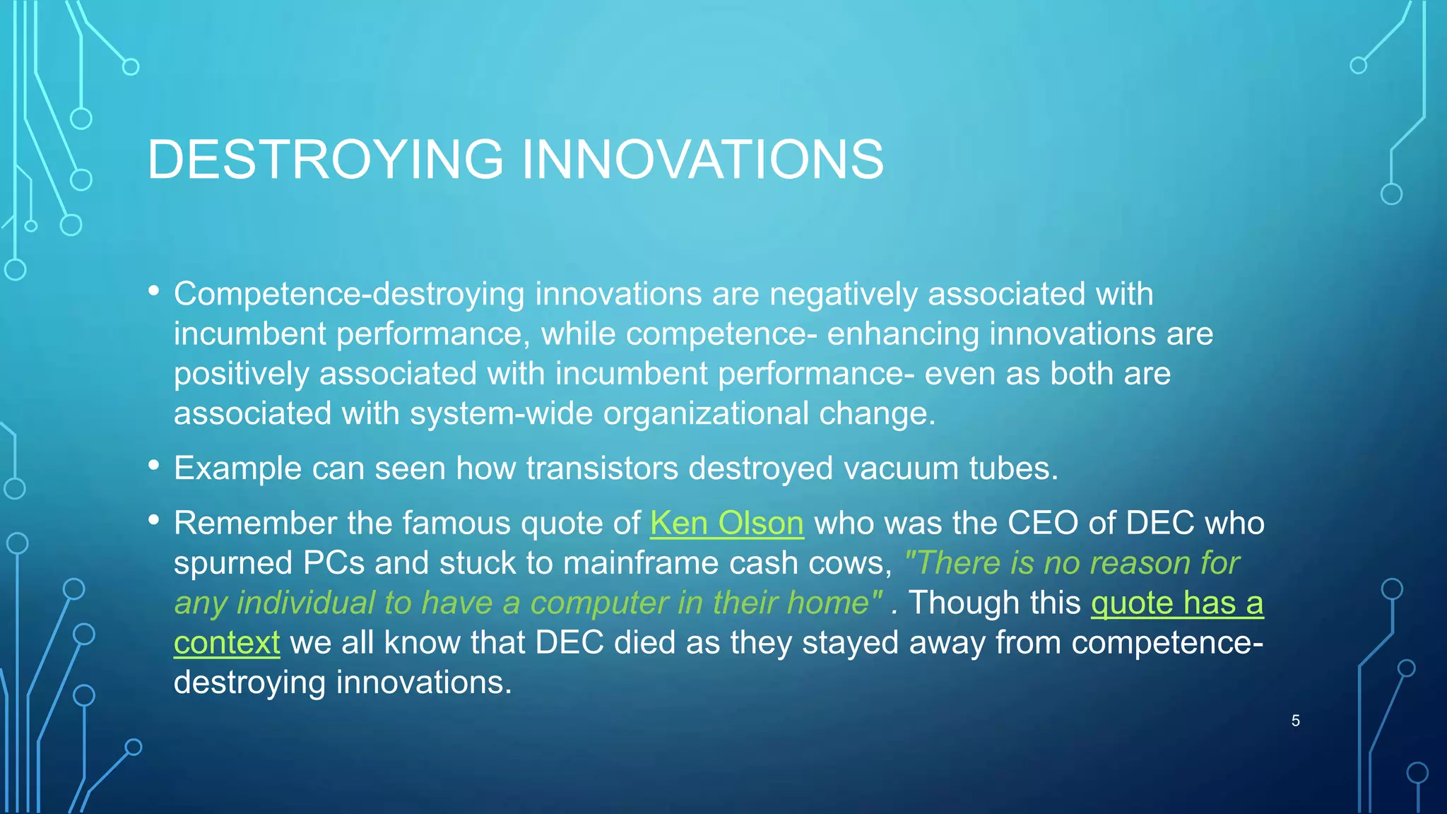 Types of Technological Innovation | PPTX