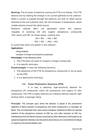 Assignment 1.... detectors use in gc... zahid mahmoood mchem02203001. m ...