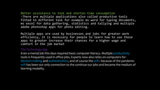 Intro to Computing Presentation Project . | PPT