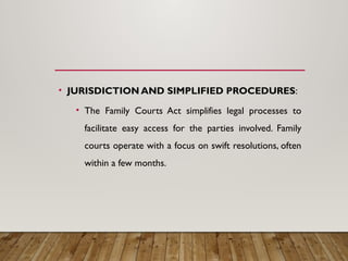 Family Courts, Jurisdiction, History and Origin | PPTX
