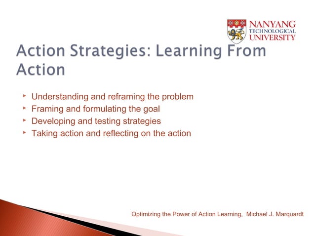 Action Learning | PPT | Education