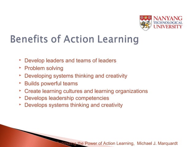 Action Learning | PPT | Education