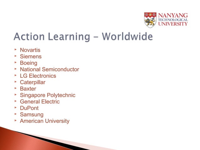 Action Learning | PPT | Education