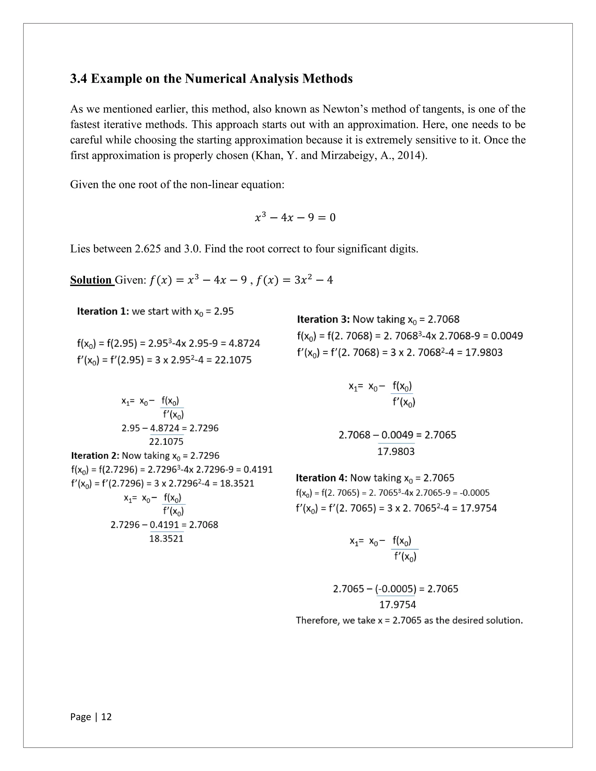 Assignment 1 - Application of Numerical Analysis.pdf
