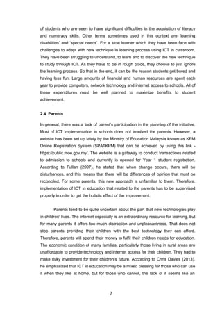 Assignment 1 - Report on Challenges of Smart School | PDF ...