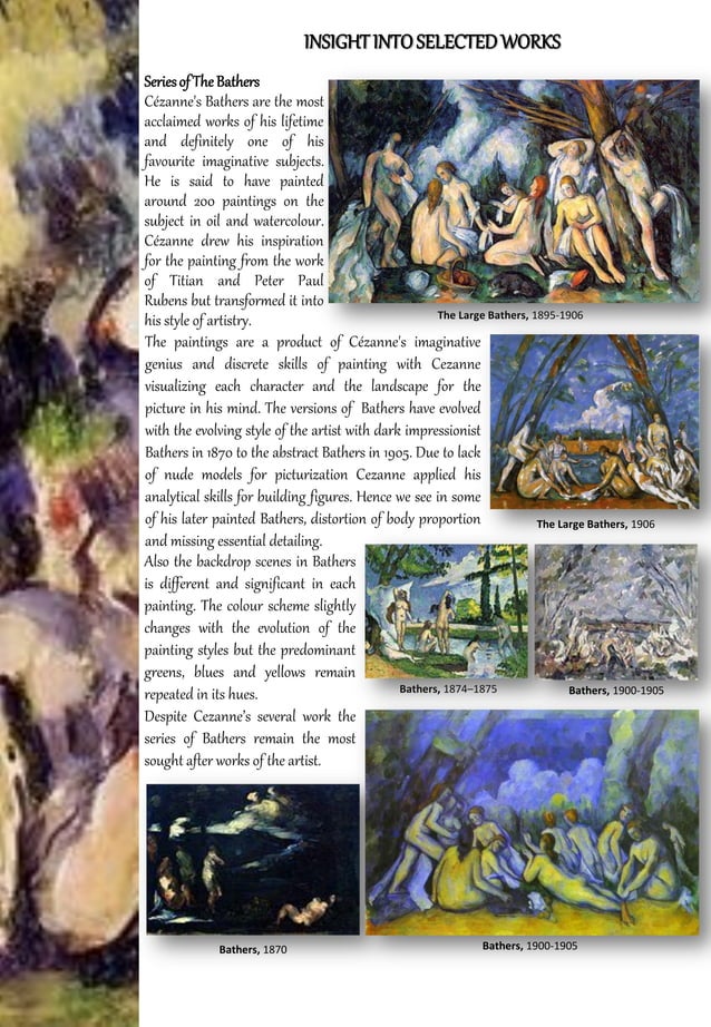 Paul Cezanne: Analysis of Works | PDF