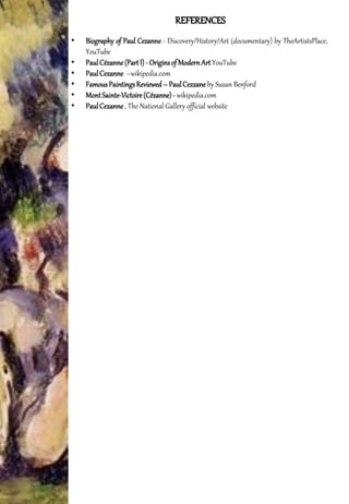 Paul Cezanne: Analysis of Works | PDF