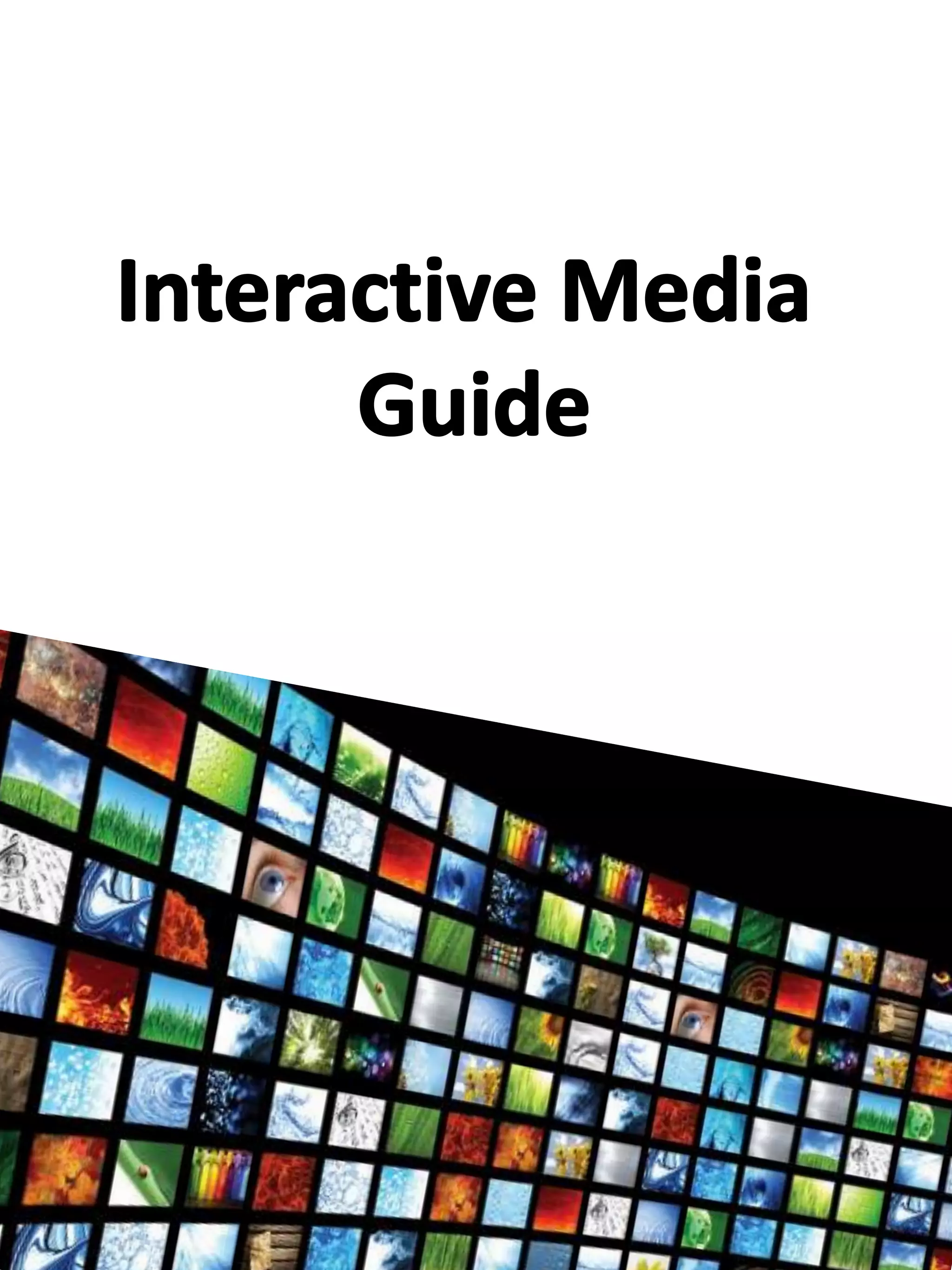 Assignment 1 interactive media guide | PPTX