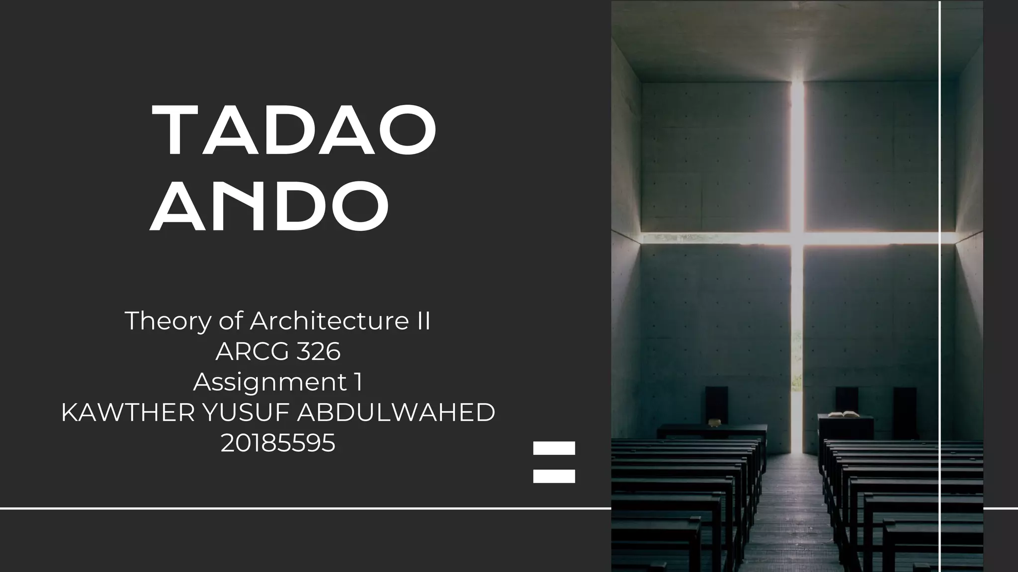 tadao ando | PPT