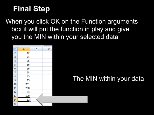 Assignment1 min function[1] powerpoint | PPT