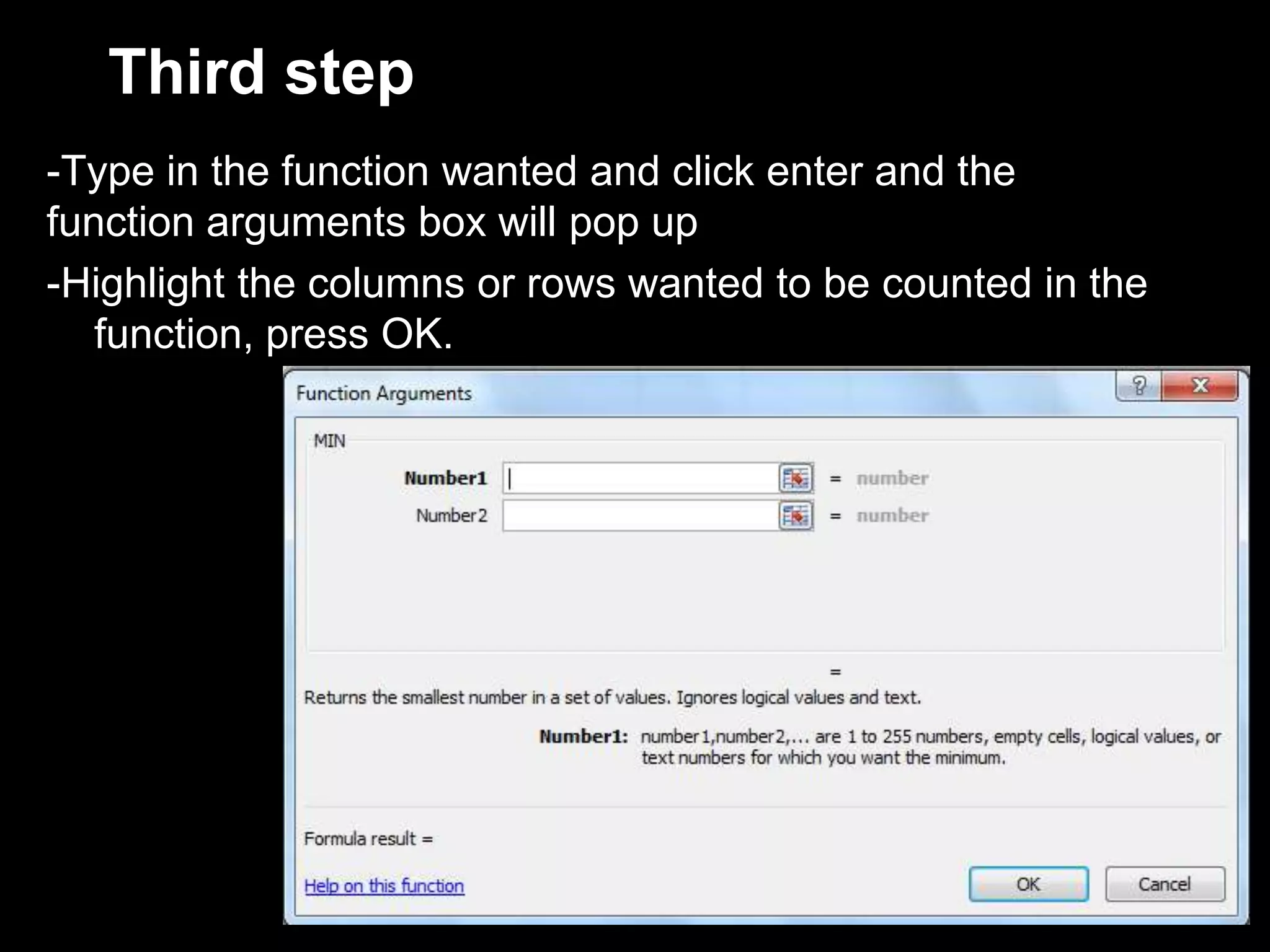 Assignment1 min function[1] powerpoint | PPTX