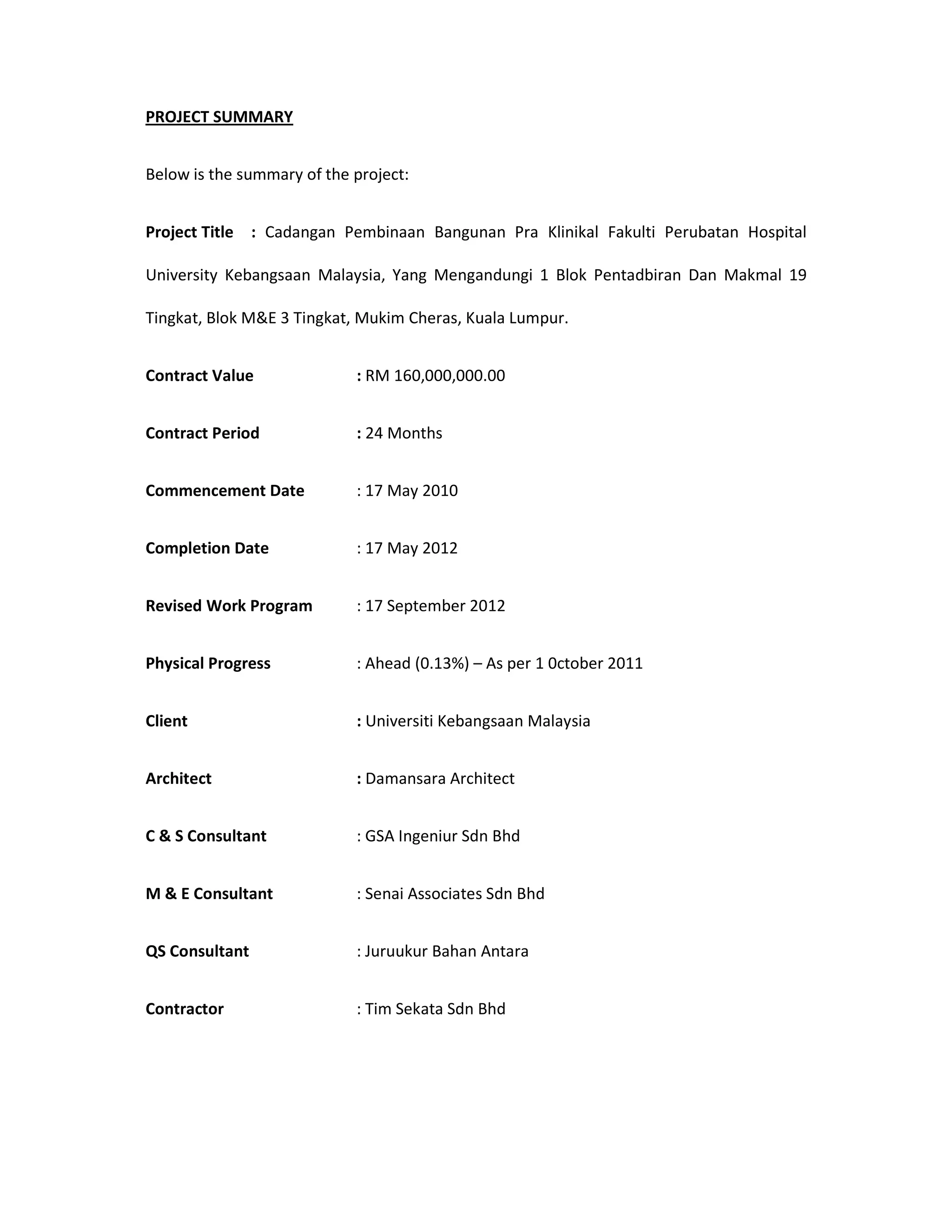 Assignment 1 Site Visit Report | PDF