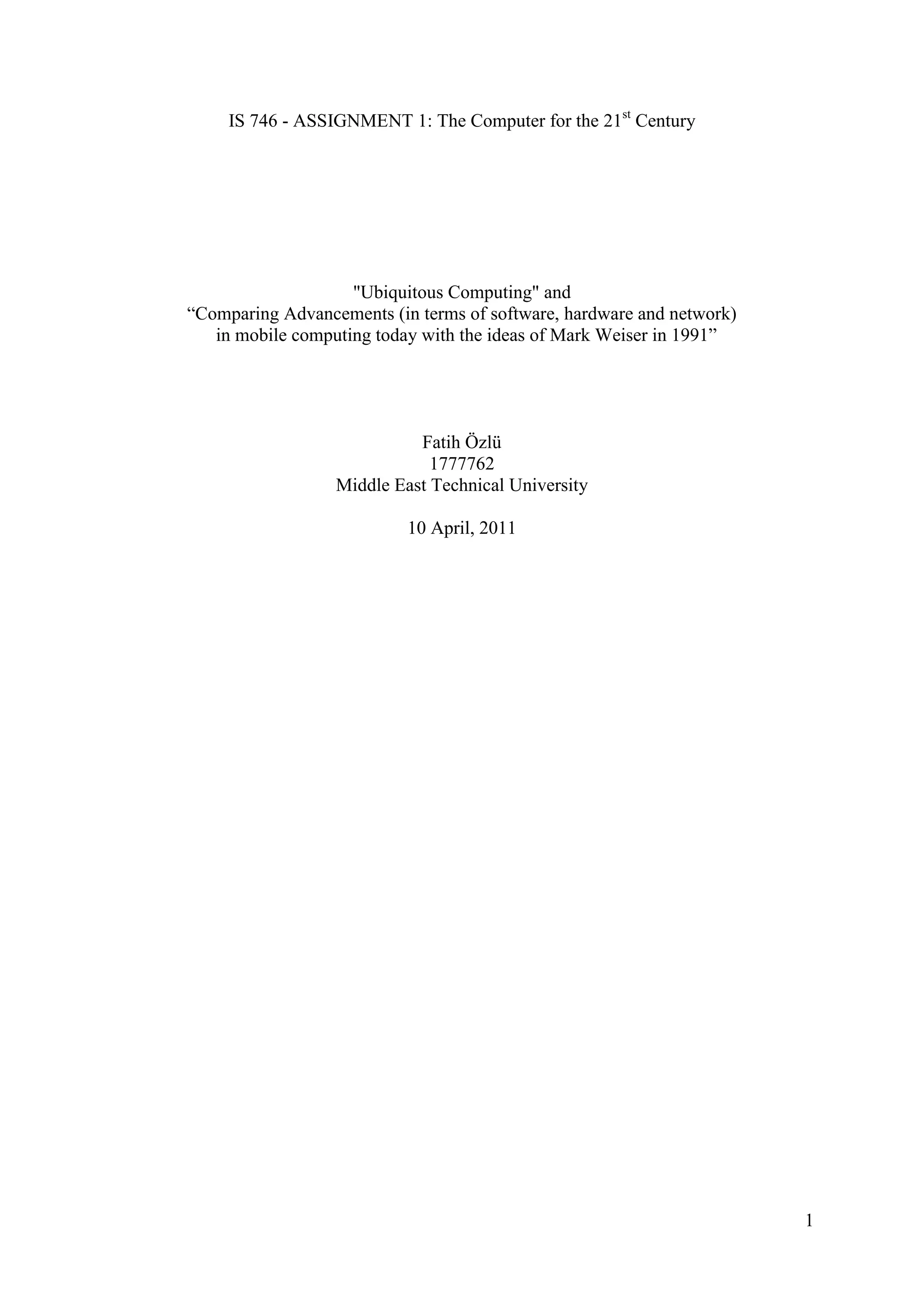 The computer for the 21st century | PDF