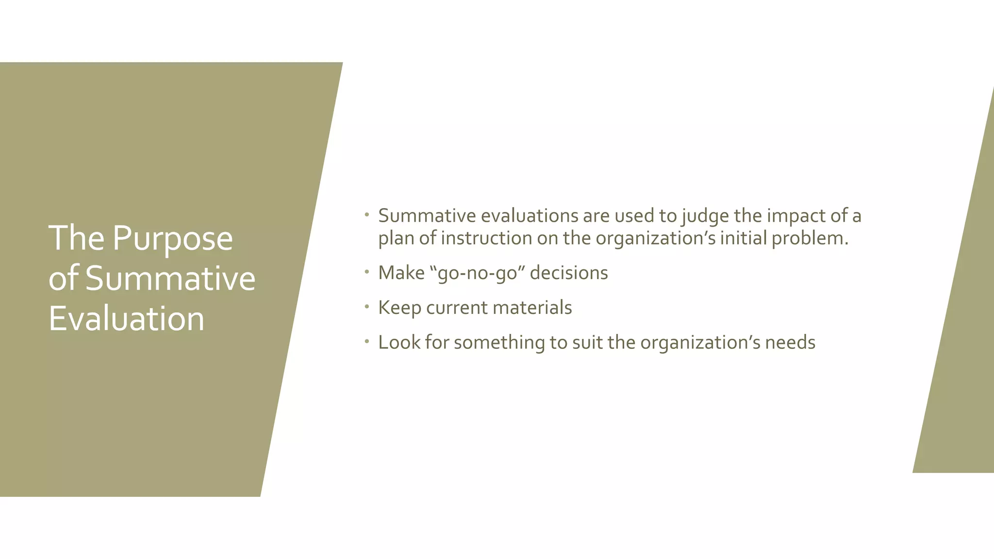 Summative Evaluation PowerPoint | PPTX