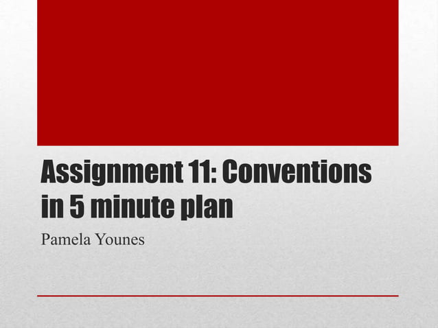 Assignment 11 Ppt