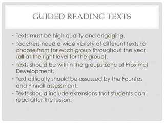 Guided Reading | PPTX