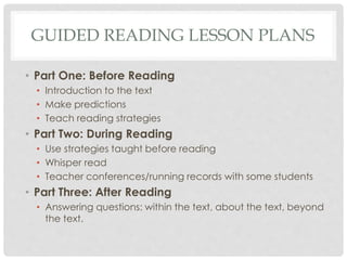 Guided Reading | PPTX