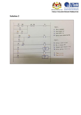 PLC (Ladder Logic Diagram) | PDF