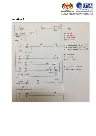 PLC (Ladder Logic Diagram) | PDF