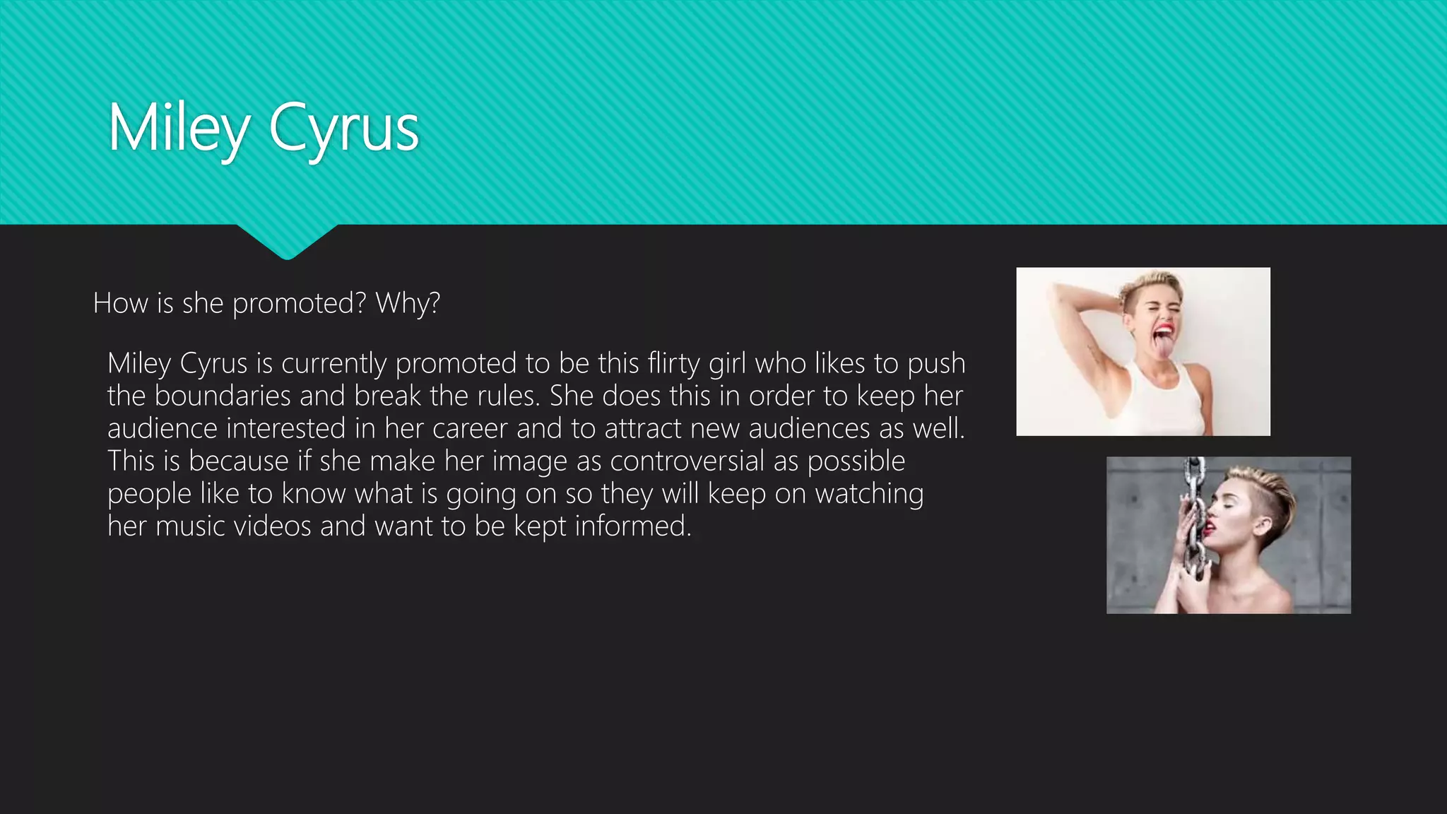 Assignment 11 miley cyrus | PPT