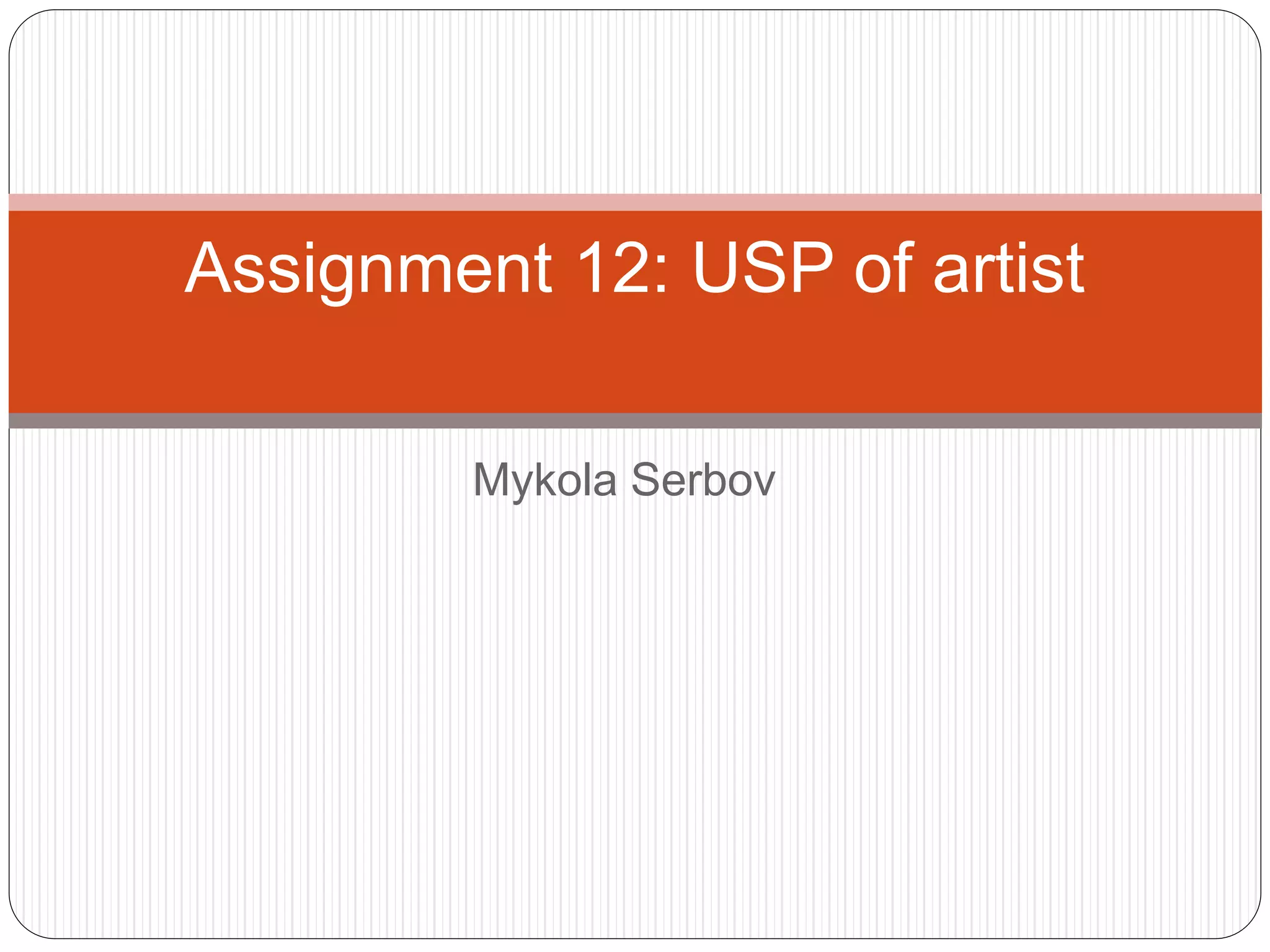 Assignment 12 | PPTX