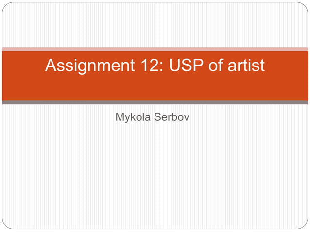 Assignment 12 | PPTX